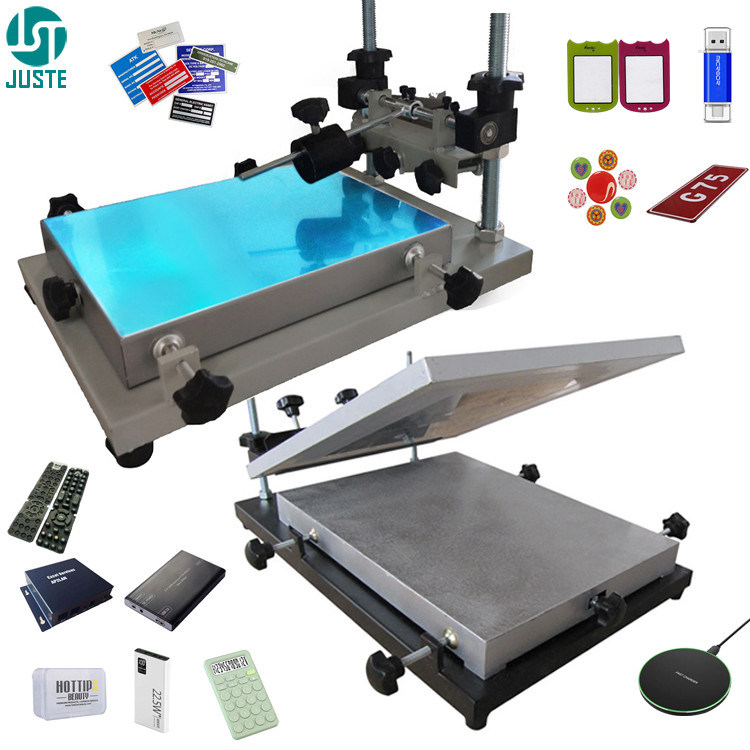 Manual Table Single Color Screen Printer Shenzhen Silk Screen Printing ...